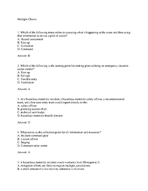 Haz Mat Operations (NFPA 1072-2017 ) - Ofmem Skill Sheets Booklet ...