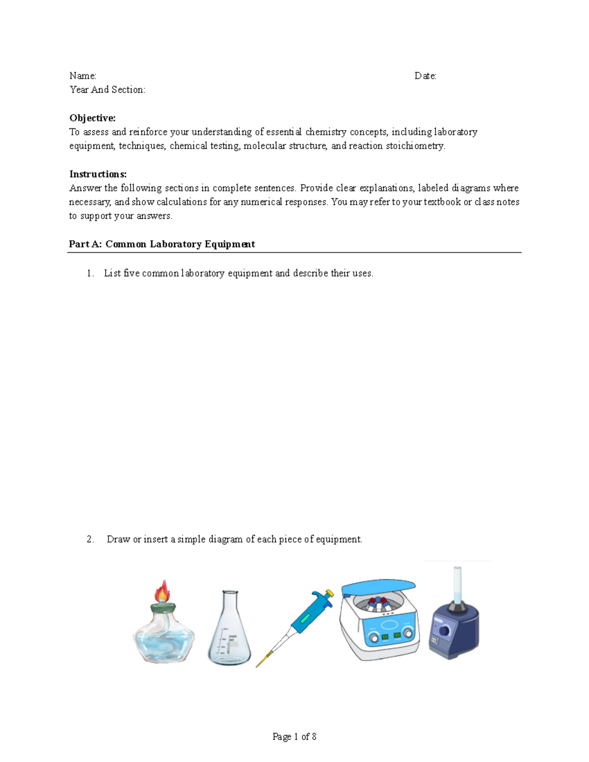 Inorganic Chemistry Lab Manual: Essential Concepts & Techniques - Studocu
