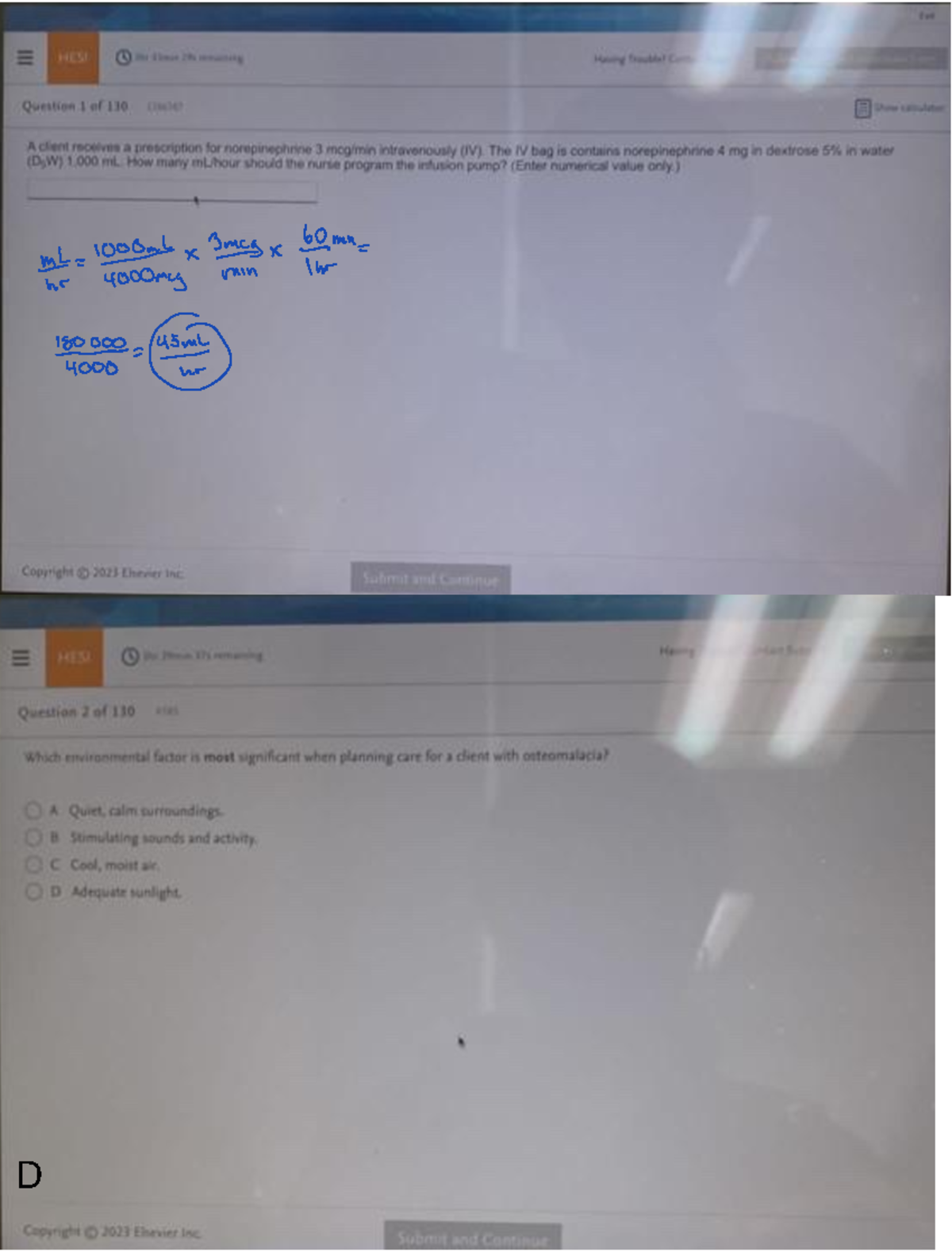 2023 Trends Exit HESI ( Updated)-2 - 409 - s Em 1 8 4 D ####### C ####### BH ####### ADE ...