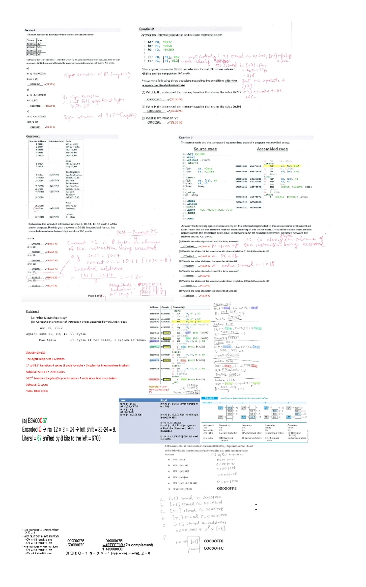 CP216 Final Exam Cheat Sheet: Computer System Abstraction & Architecture - Studocu