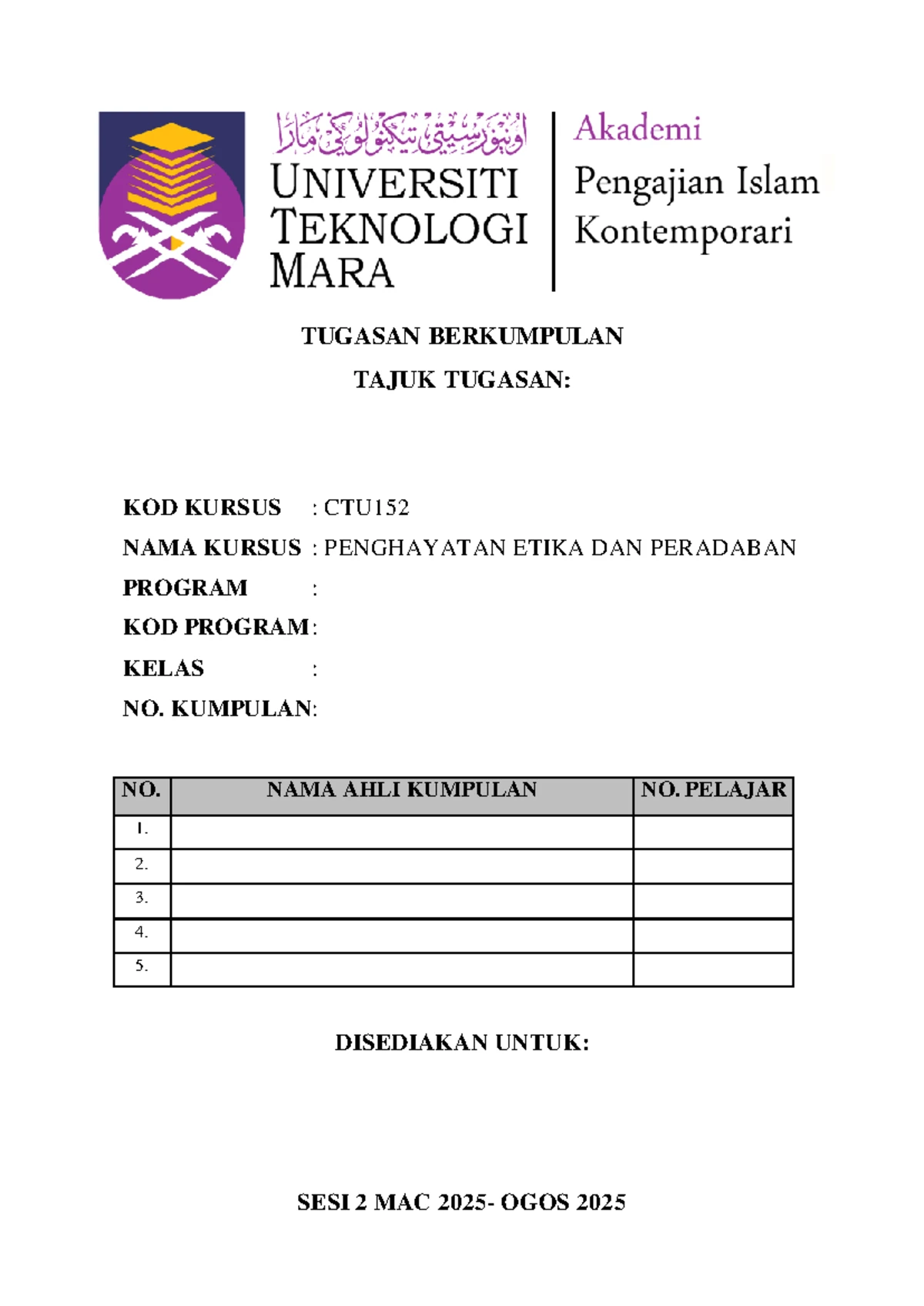 Pengaruh Budaya Hedonisme Terhadap Generasi Muda: Kajian MAT 455 - Studocu