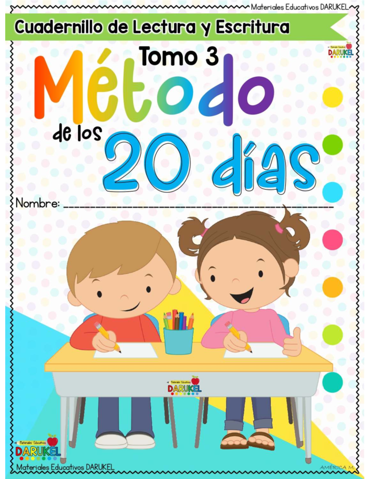 T3🦋♾️20 Días Metodo Darukel🦋♾️ - Materiales Educativos DARUKEL Cuadernillo de Lectura Y ...