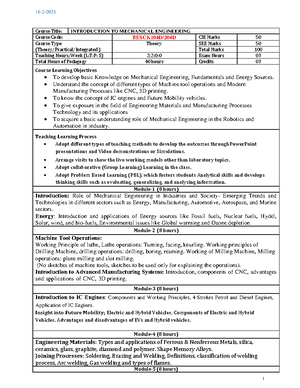 Intoduction to Web programming - BPLCK205A - VTU - Studocu