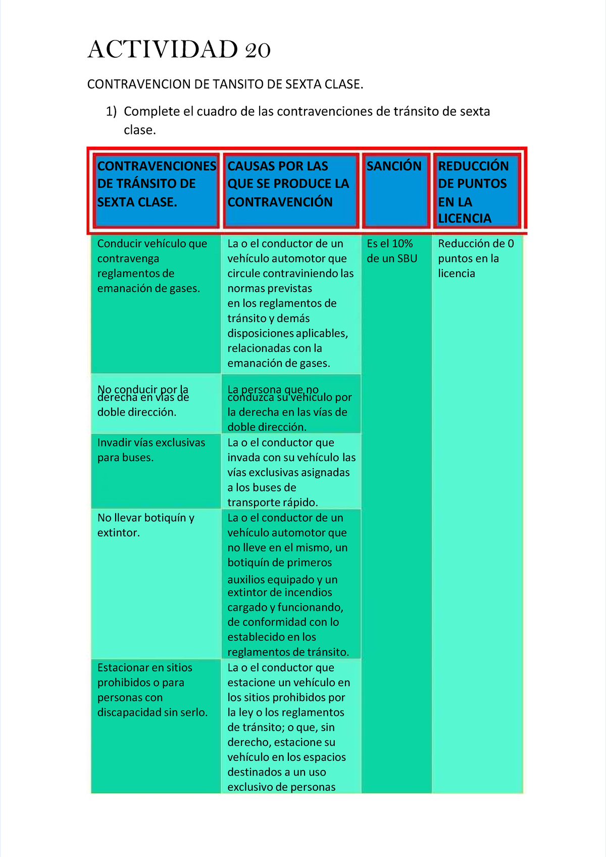 Pdf-contravenciones-de-transito-sexta-clase-actividad-20 compress - ACTIVIDAD 20ACTIVIDAD 20 ...