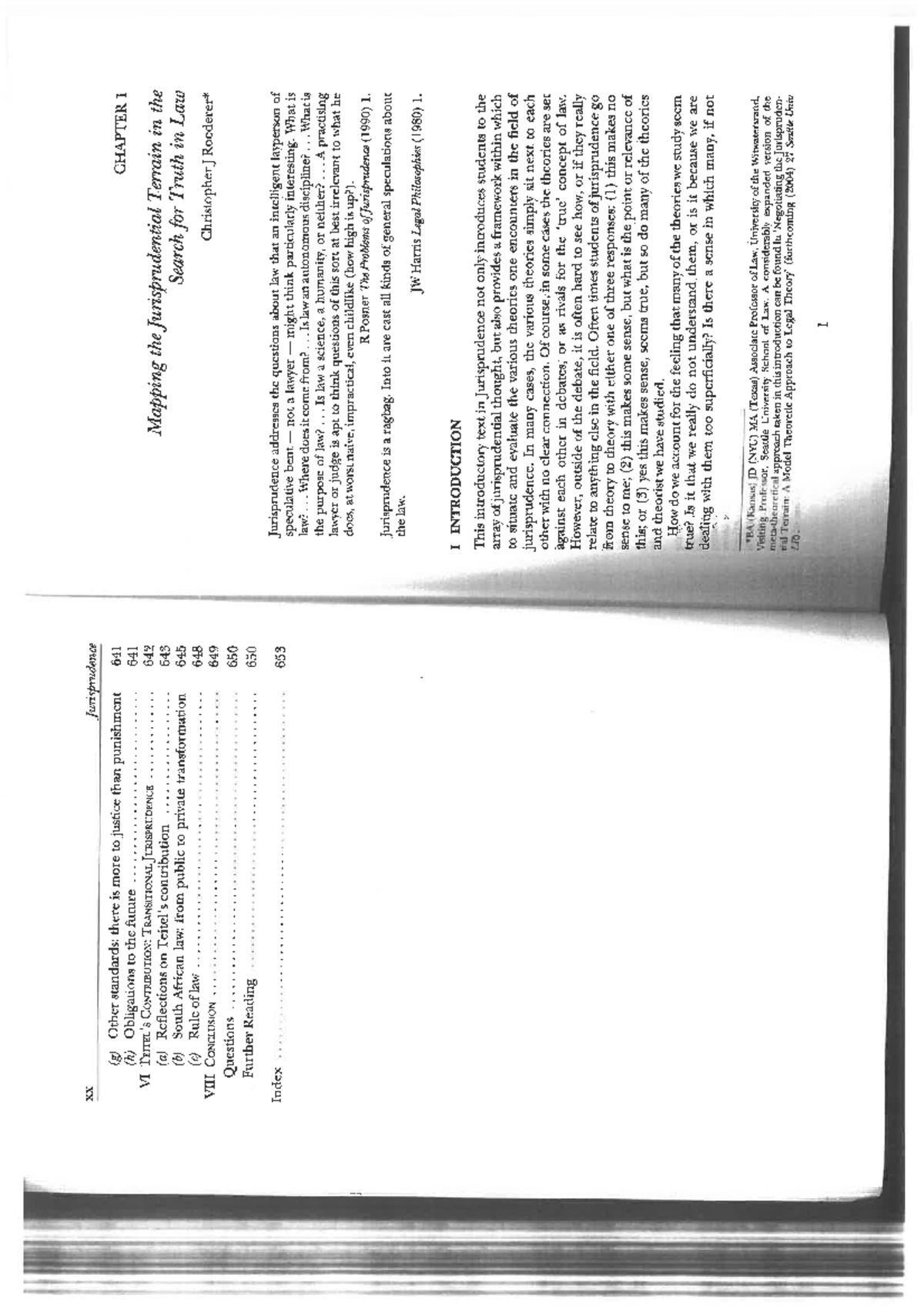 Jurisprudence (LLB) Chapter 1: Exploring Justice Beyond Punishment - Studocu