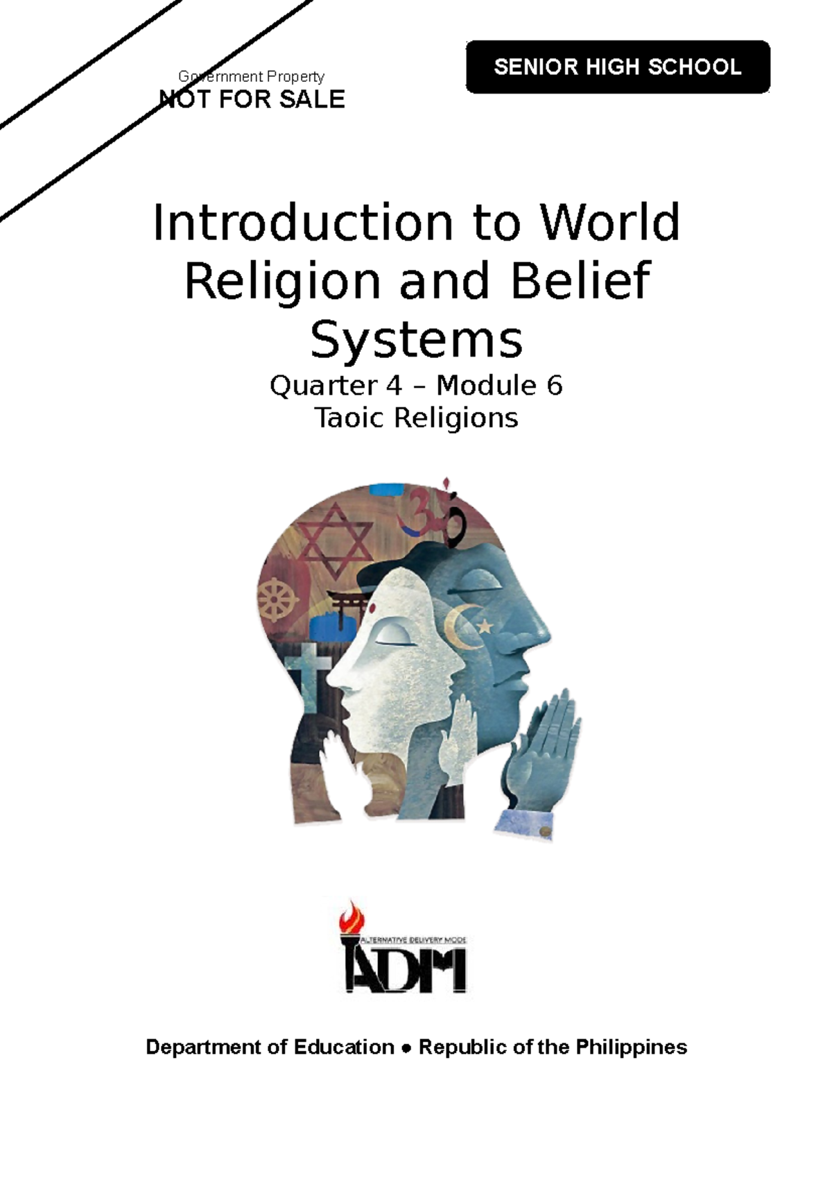 WRBS11 Q4 Mod6 Taoic-Religions - Introduction to World Religion and ...