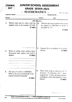 451-3Instruction To Schools - 925117 451/3 Inst. Sch. COMPUTER STUDIES ...