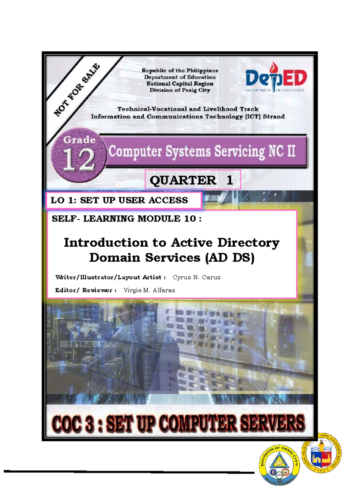 TVL - CSS 12 - Q1 - M10 - Module on User Access & Active Directory ...