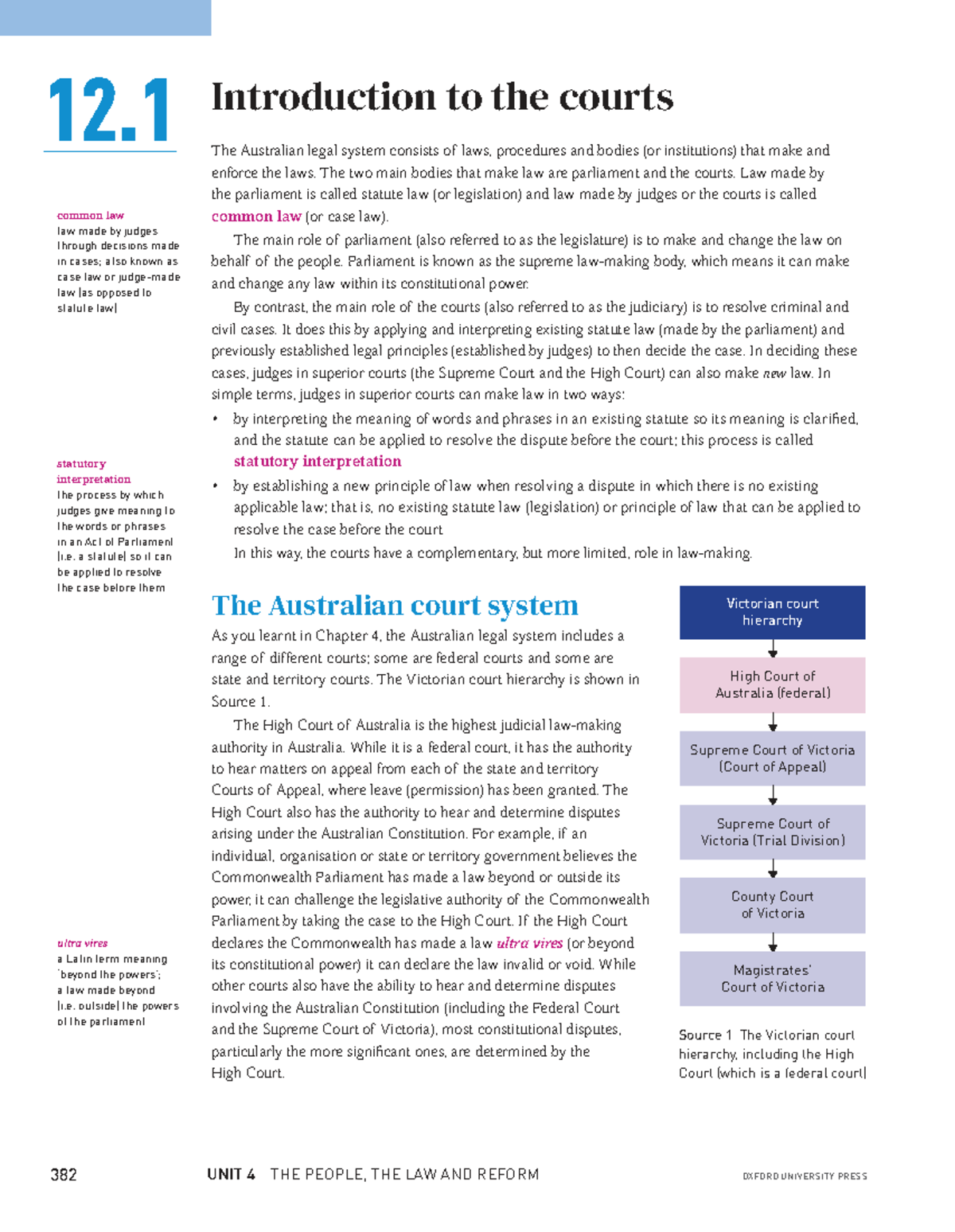 Legal Studies 12.1: Common Law, Statutory Interpretation & Precedent ...