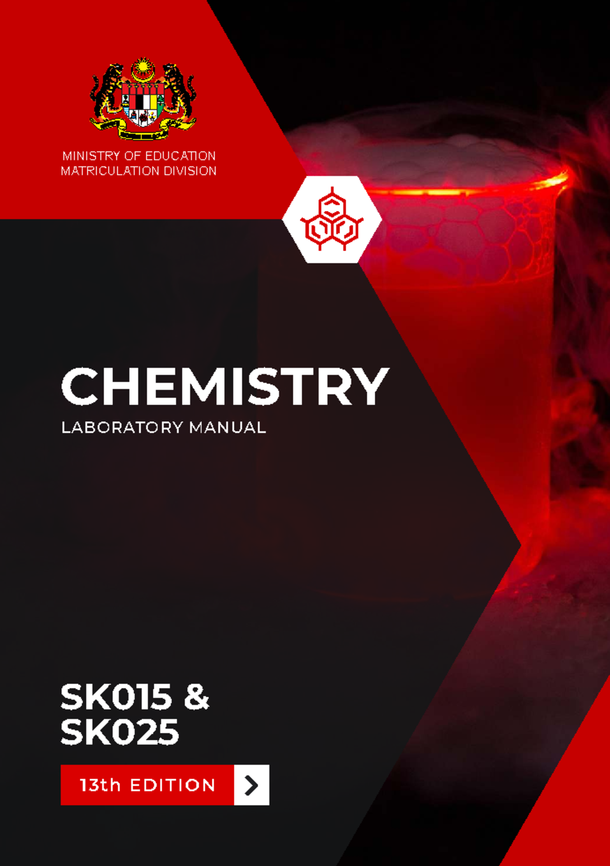 Chemistry Lab Manual SK015 SK025: 13th Edition Practical Guide - Studocu