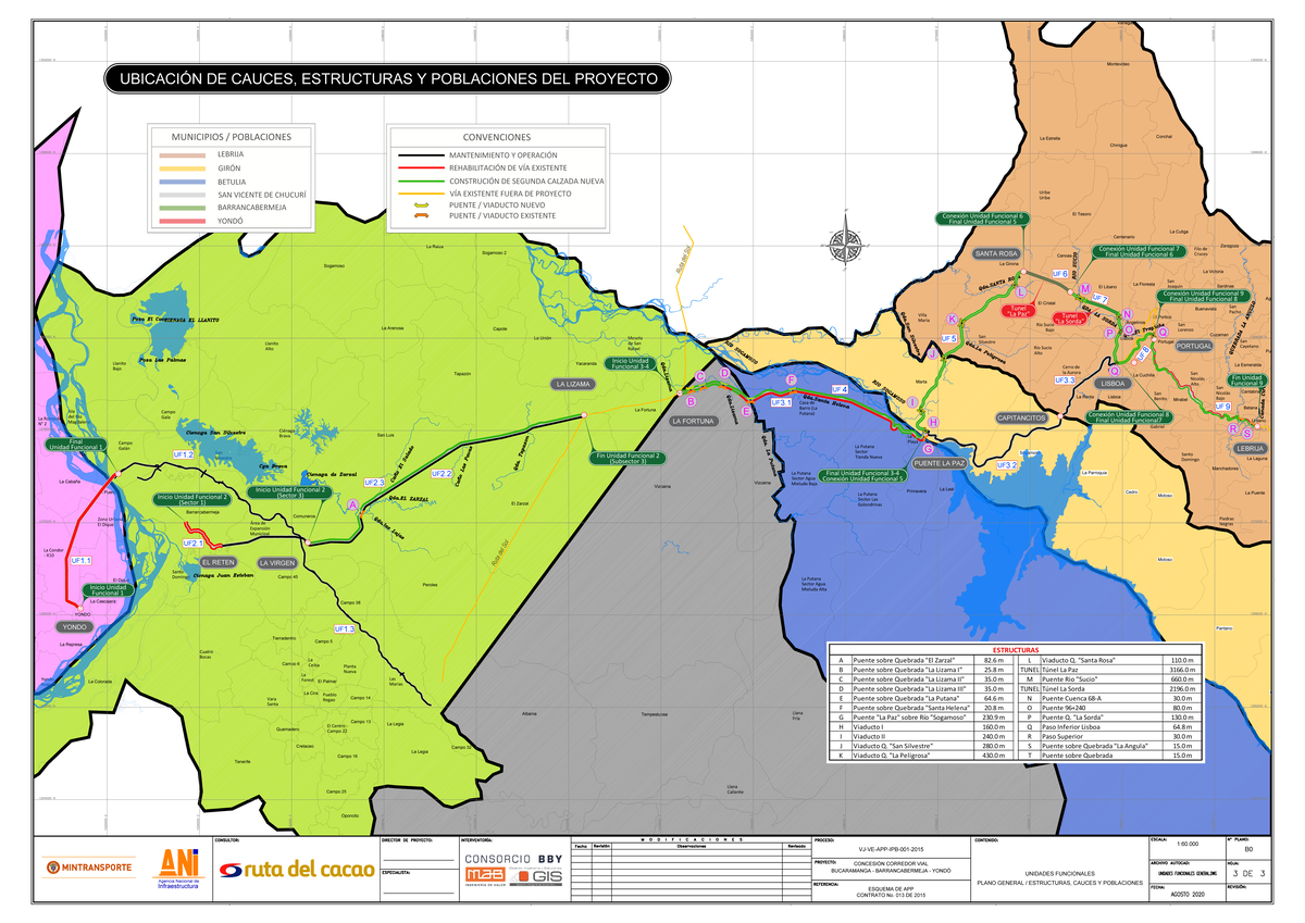 Mapa UFS - mapa - Yondo Nuevo La Cabaña La Rompida N° 2 La Represa La ...