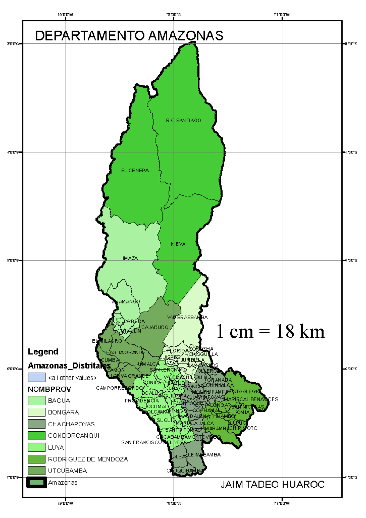 Geomatica Tarea 02: Mapa de Distritos por Departamento - Studocu
