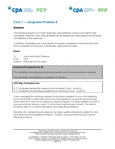 RPE 1 - Core 1 - Practice Exam - To: Chris Chance From: CPA Re ...