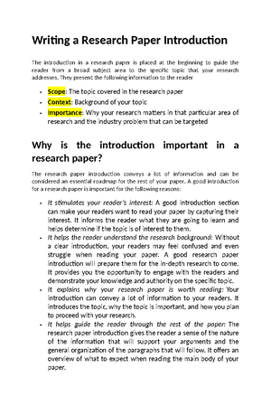 Writing-a-Research-Paper-Introduction - Writing a Research Paper ...