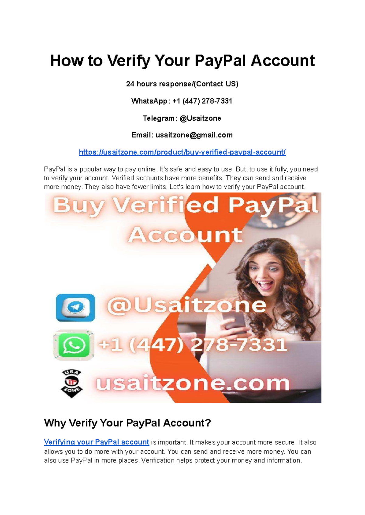 How to Verify Your PayPal Account: A Step-by-Step Guide - Studocu