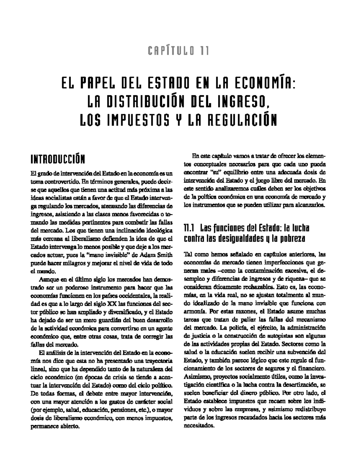 Análisis y Regulación del Ingreso: El Papel del Estado en la Economía ...