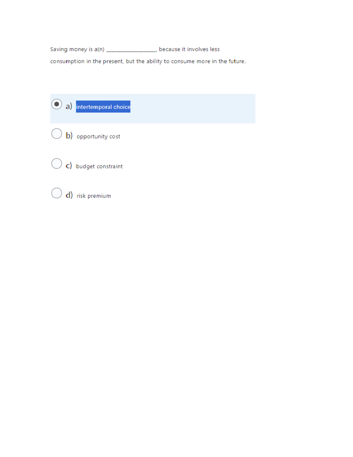 ECON203W3Quizstudy guide - ECON 203 - Studocu