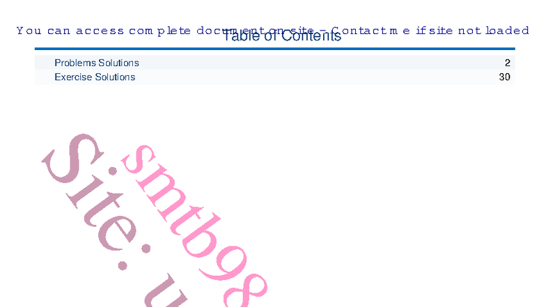 Solution Manual for Microelectronic Circuits (8th Ed) - Problems ...