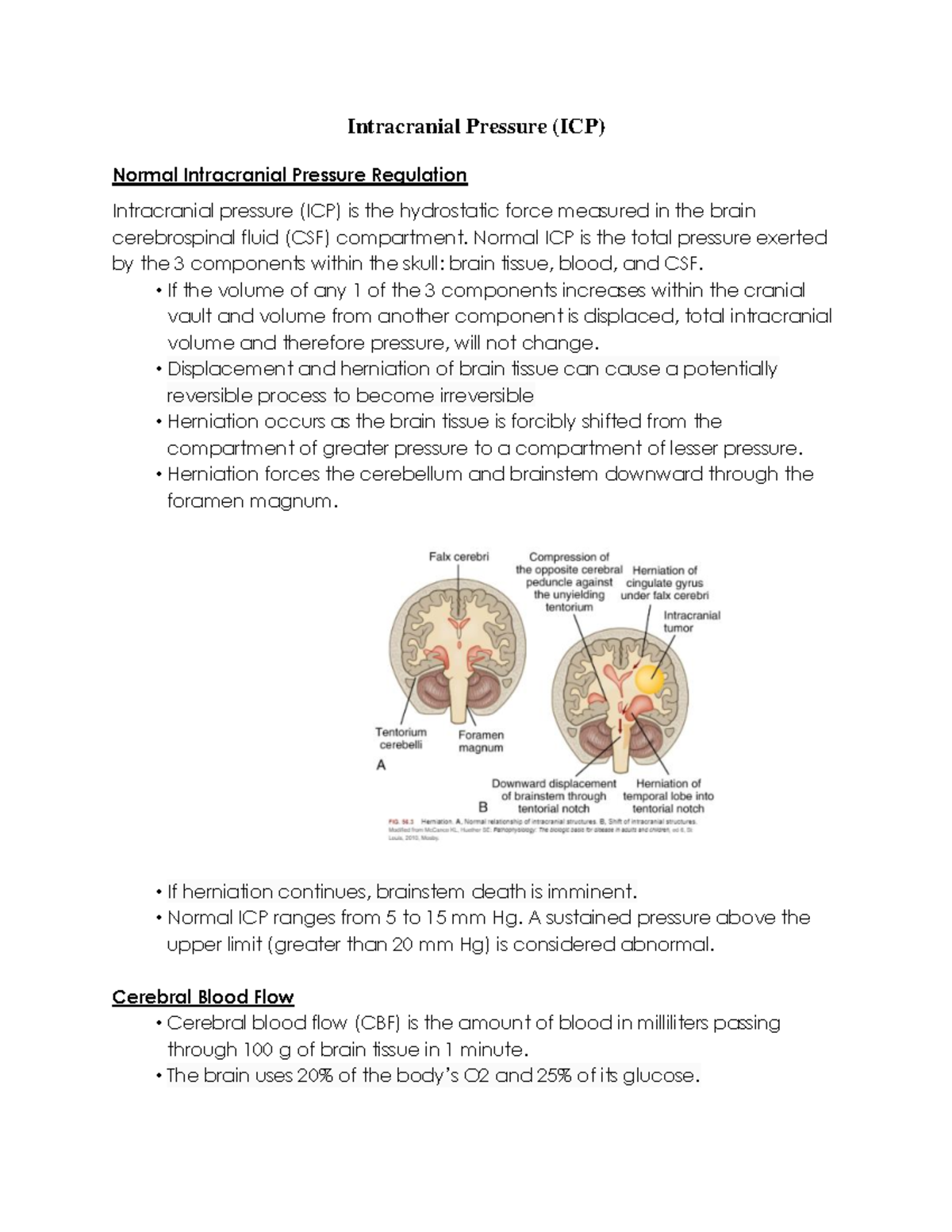 ICP & Head Injury: Understanding Normal Pressure & Management (NUR 301 ...