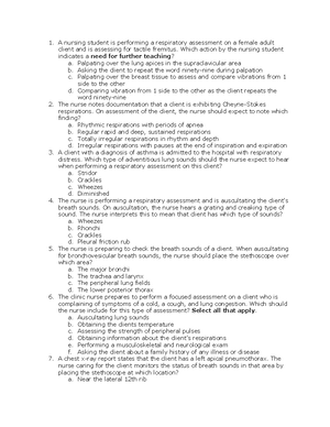 [Solved] Before answering this question review the clients health ...