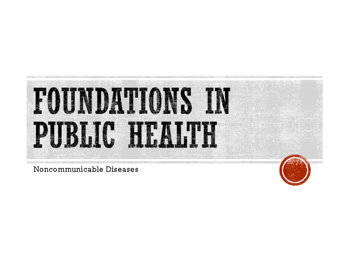 NCDs 101: Screening Criteria & Intervention Strategies Overview - Studocu
