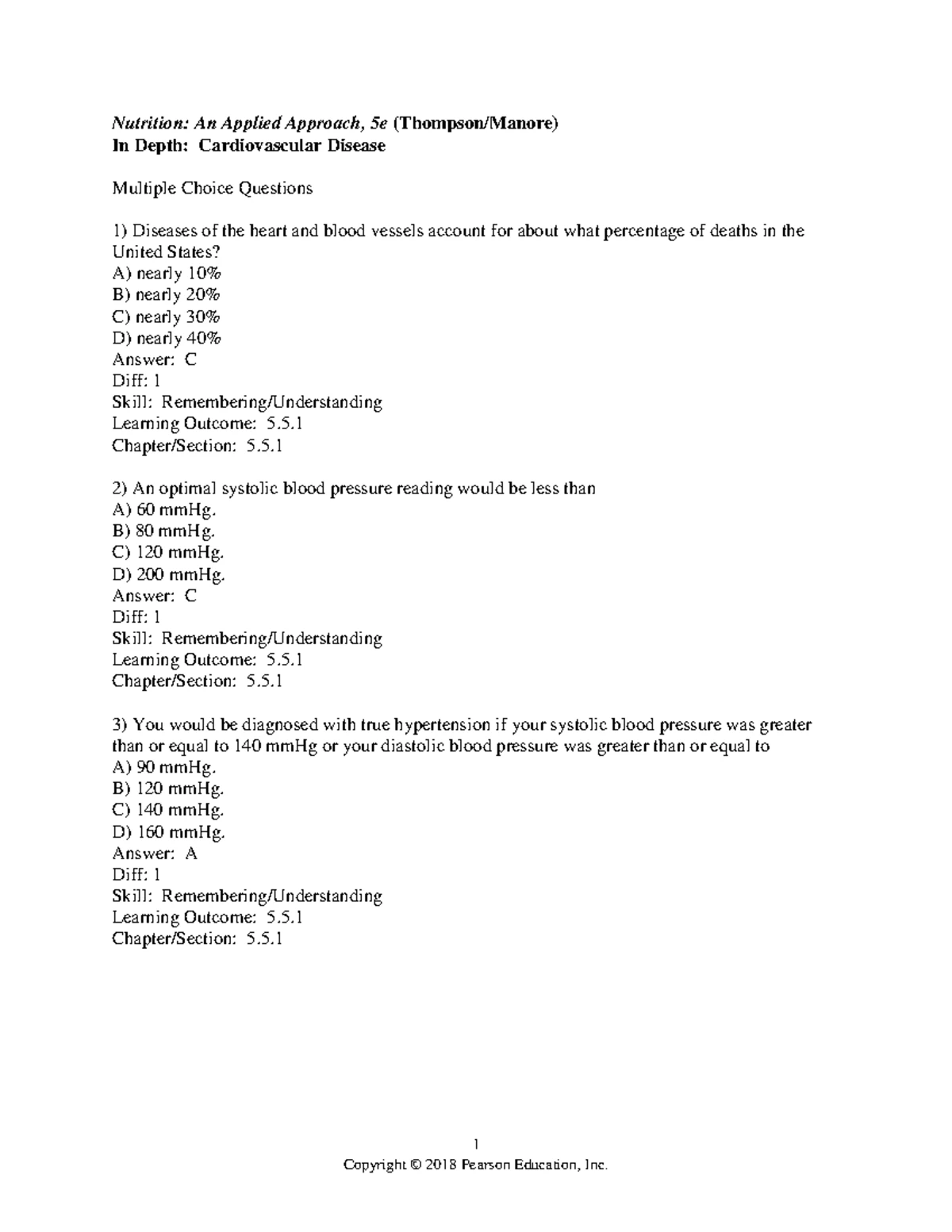 Chapter 5 Study Guide: Understanding Fats and Their Functions - Studocu