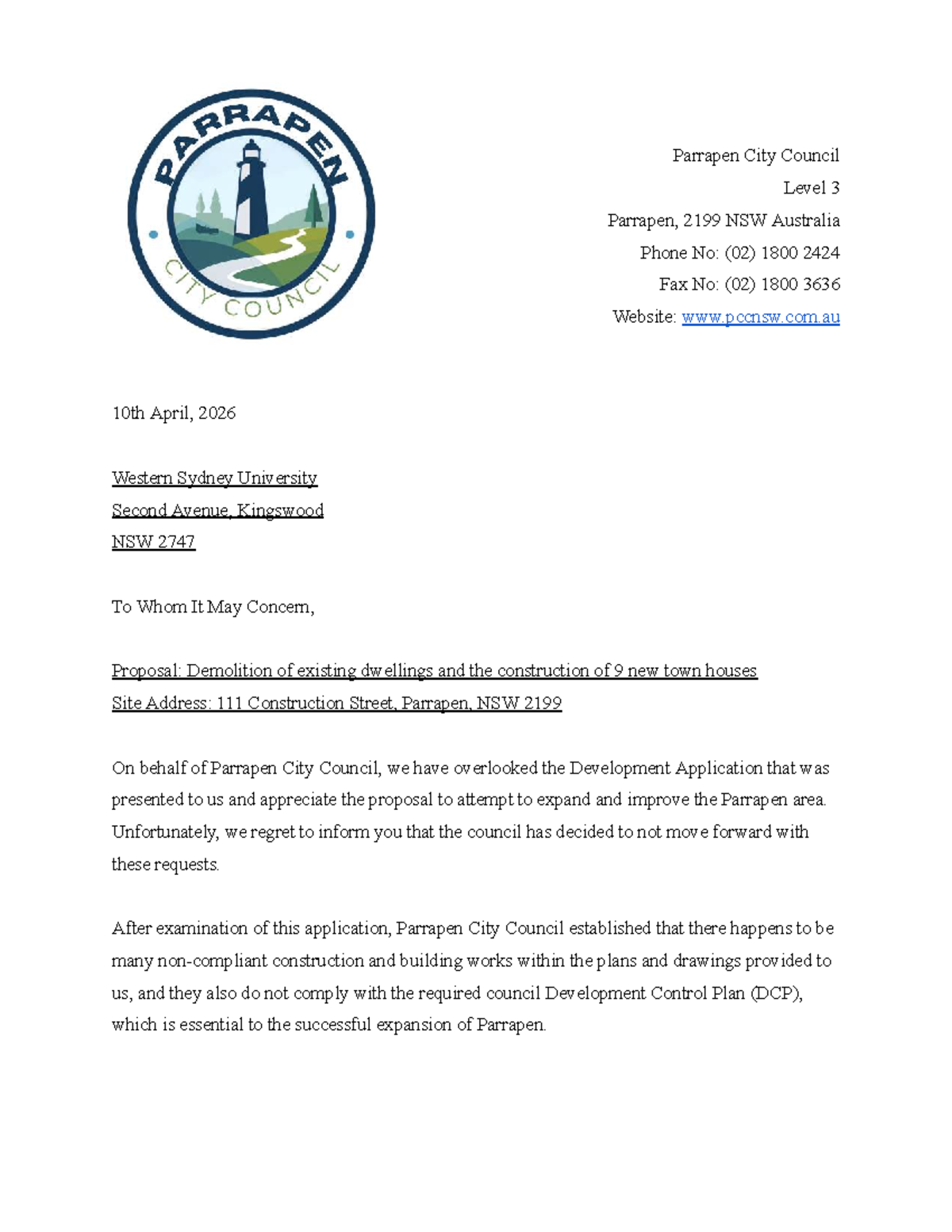 Proposal Review: Demolition & Construction of Townhouses - Level 3 ...