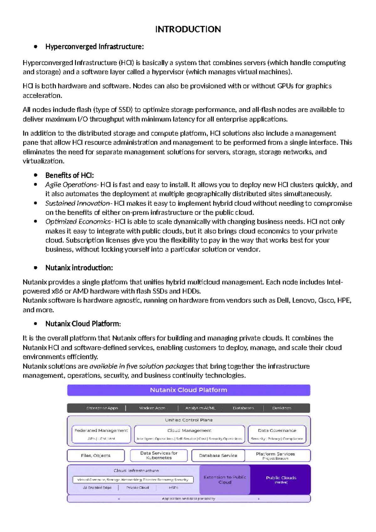 Nutanix NHCF Module 1: Understanding Hyperconverged Infrastructure ...