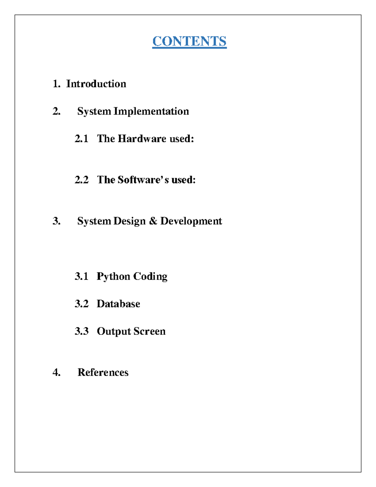 ATL Project Report 25-16: System Implementation & Design Overview - Studocu