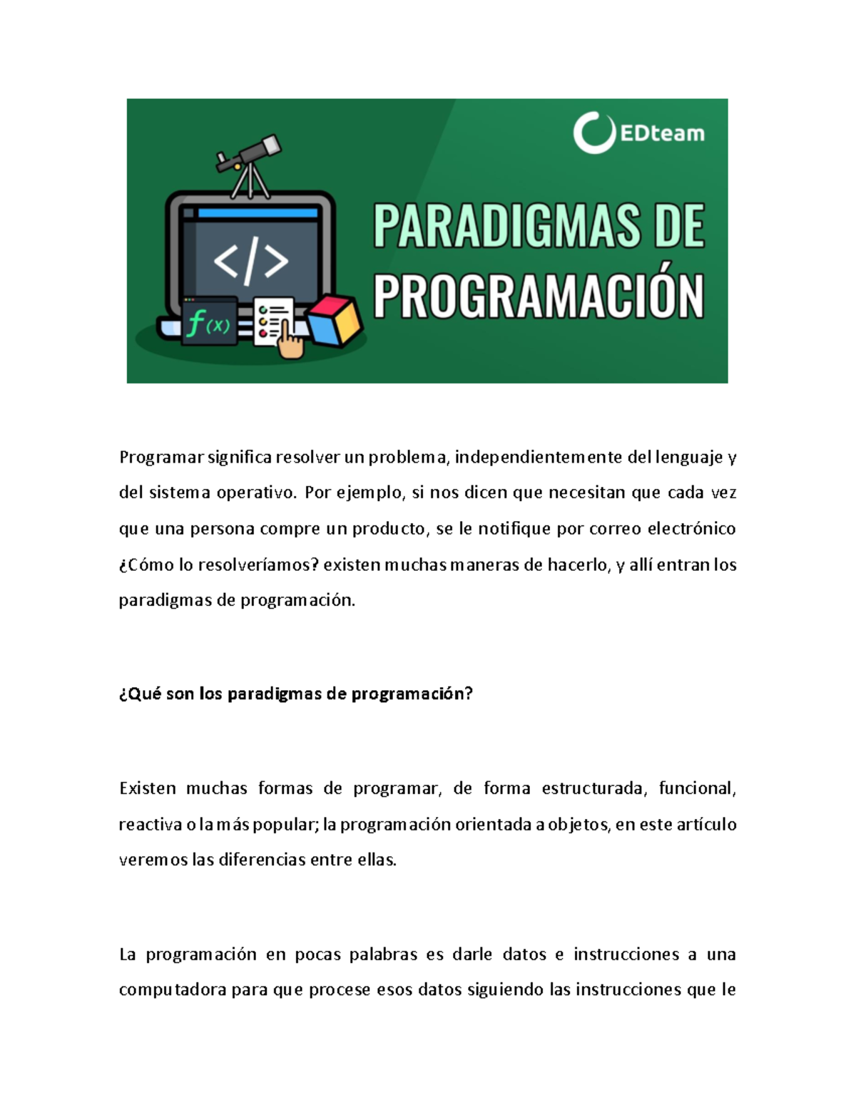 01 Paradigmas de Programación: Comparativa de Estilos y Eficiencia ...