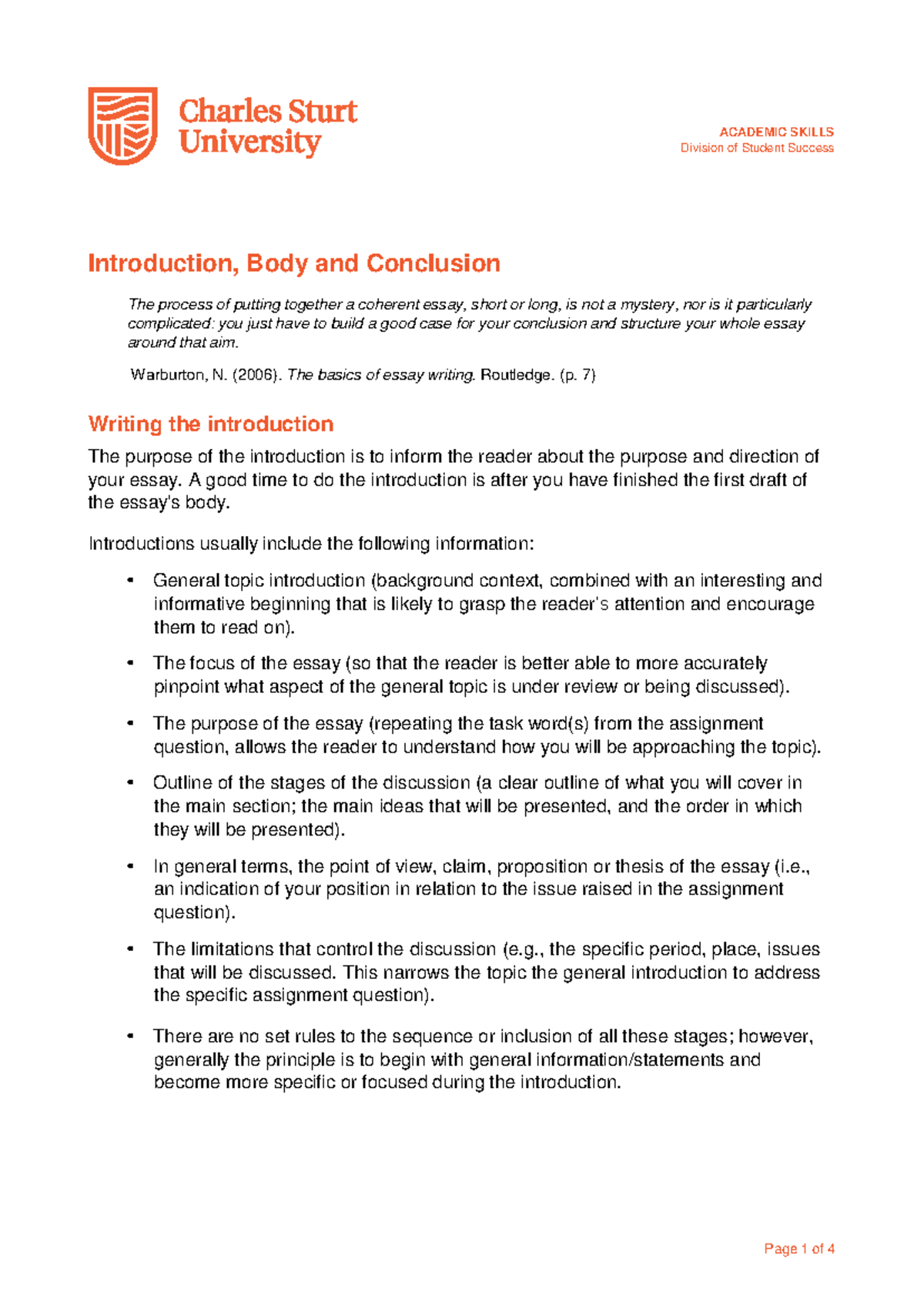 Essay Structure: Writing Effective Introductions, Bodies, & Conclusions ...