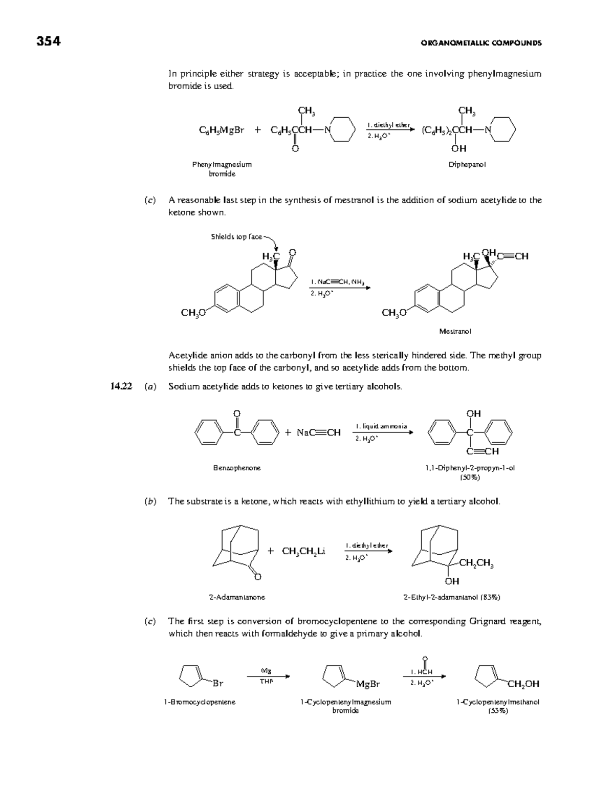 354 ORGANOMETALLIC COMPOUNDS - Organic Chemistry 4th Ed Solutions - Studocu
