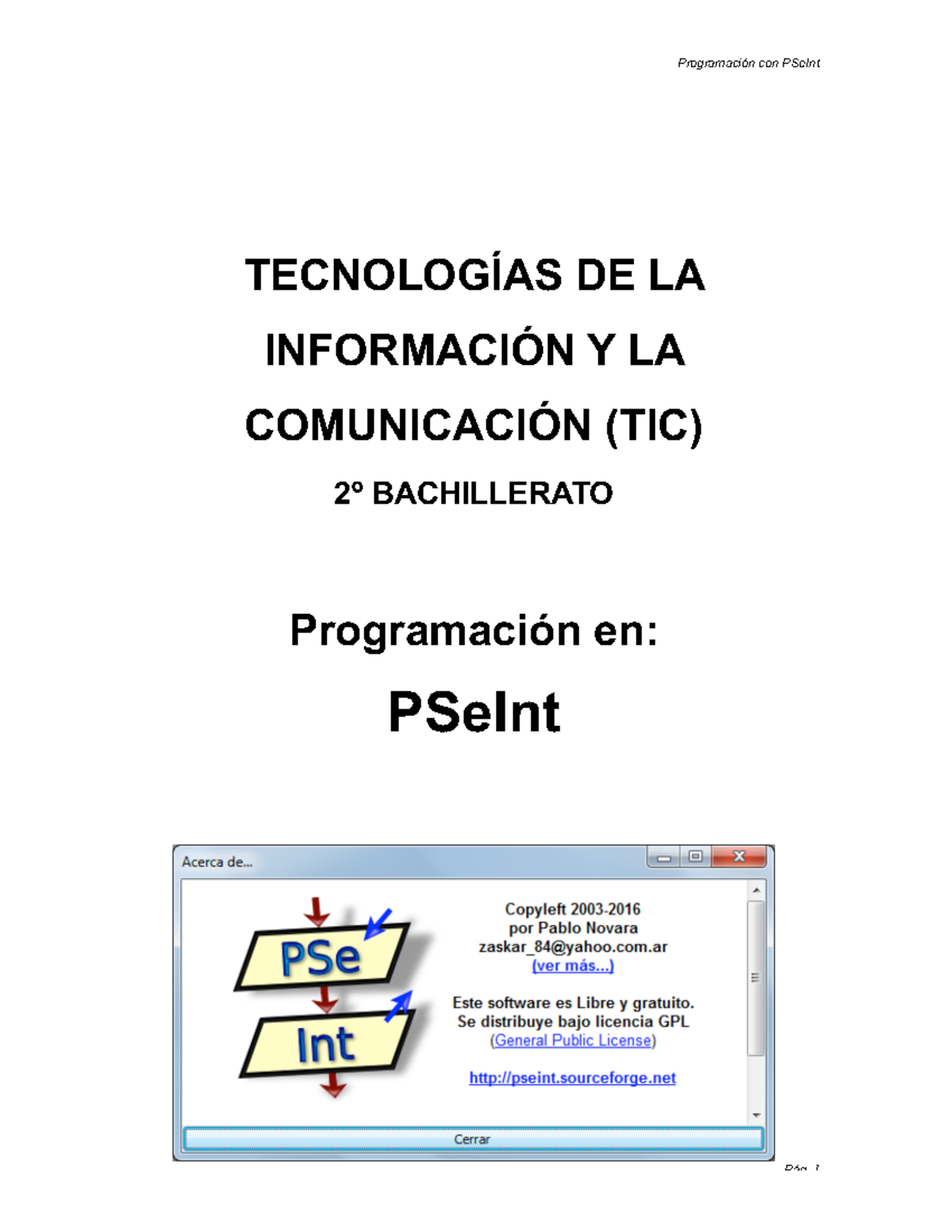 Manual de PSeInt para 2º Bachillerato: Todos los Códigos y Ejemplos ...