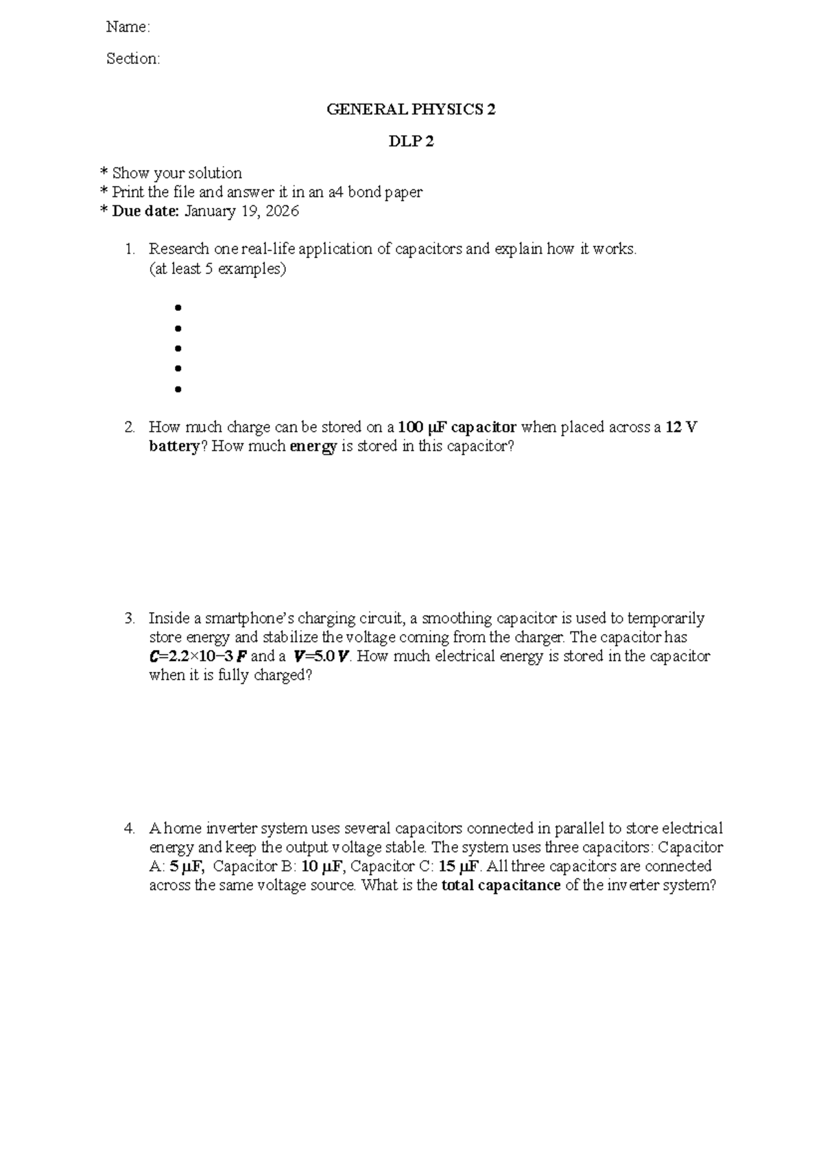 Genphy 2 DLP 2 - Capacitor Applications & Energy Storage Solutions ...