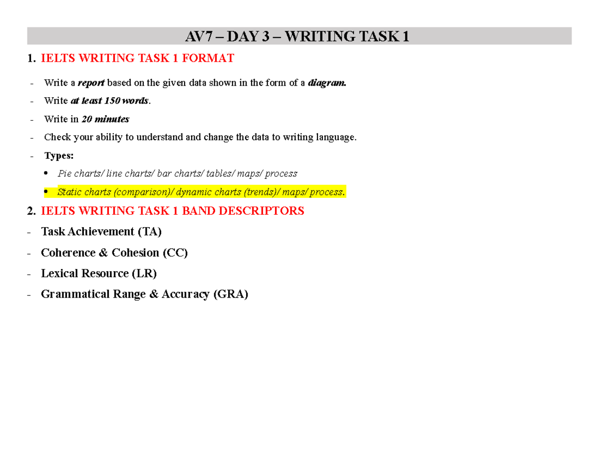 AV7 - DAY 17 - Writing TASK 1 - PIE Charts - Multiple Charts - AV7 ...