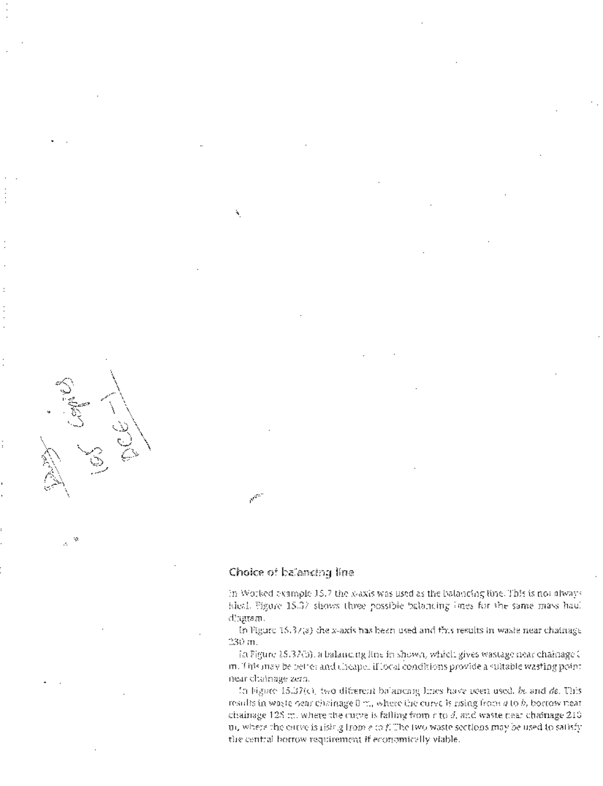 Mass Haul Diagrams: Balancing Line Analysis in Earthworks - Studocu