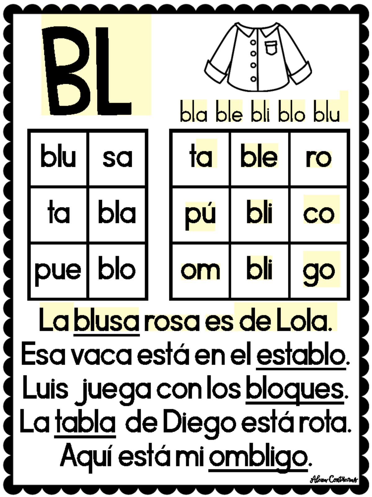 BL Cuaderno de Sílabas Trabadas - Actividades de Escritura - Studocu