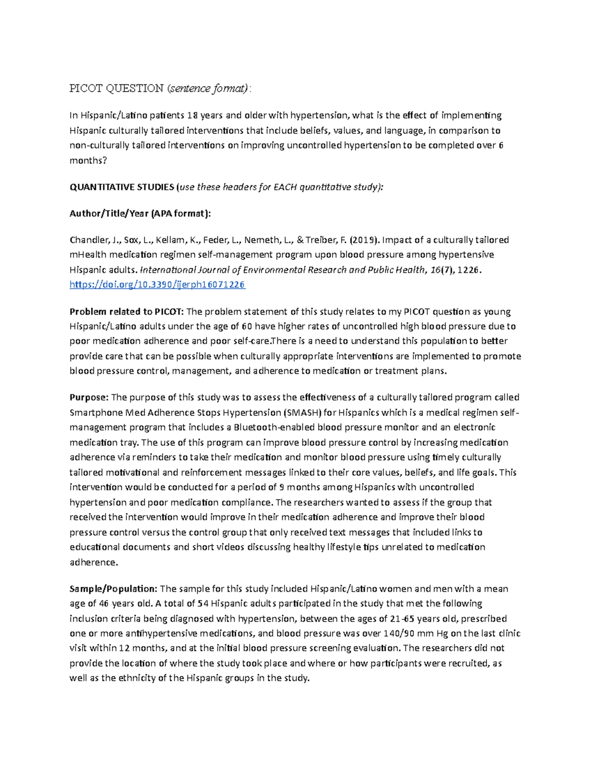 NR505 Week 3 Discussion - Week 3: Collaboration Cafe With new ...