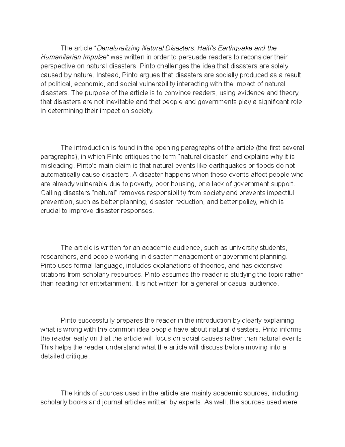 Natural Disasters: A Social Perspective on Earthquakes (Skills ...