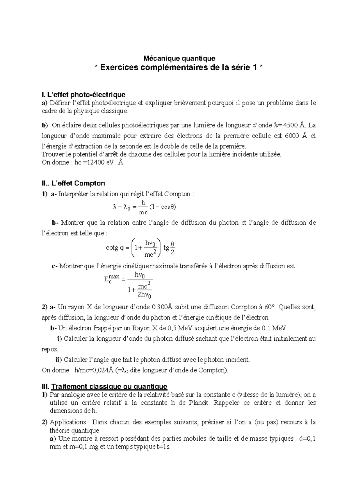 Corrigé-série 1-Ex1 magnétostatisme - TD -Nº 1- Magnétostatique SMPC-S3 : 2020- Exercice 1 ...