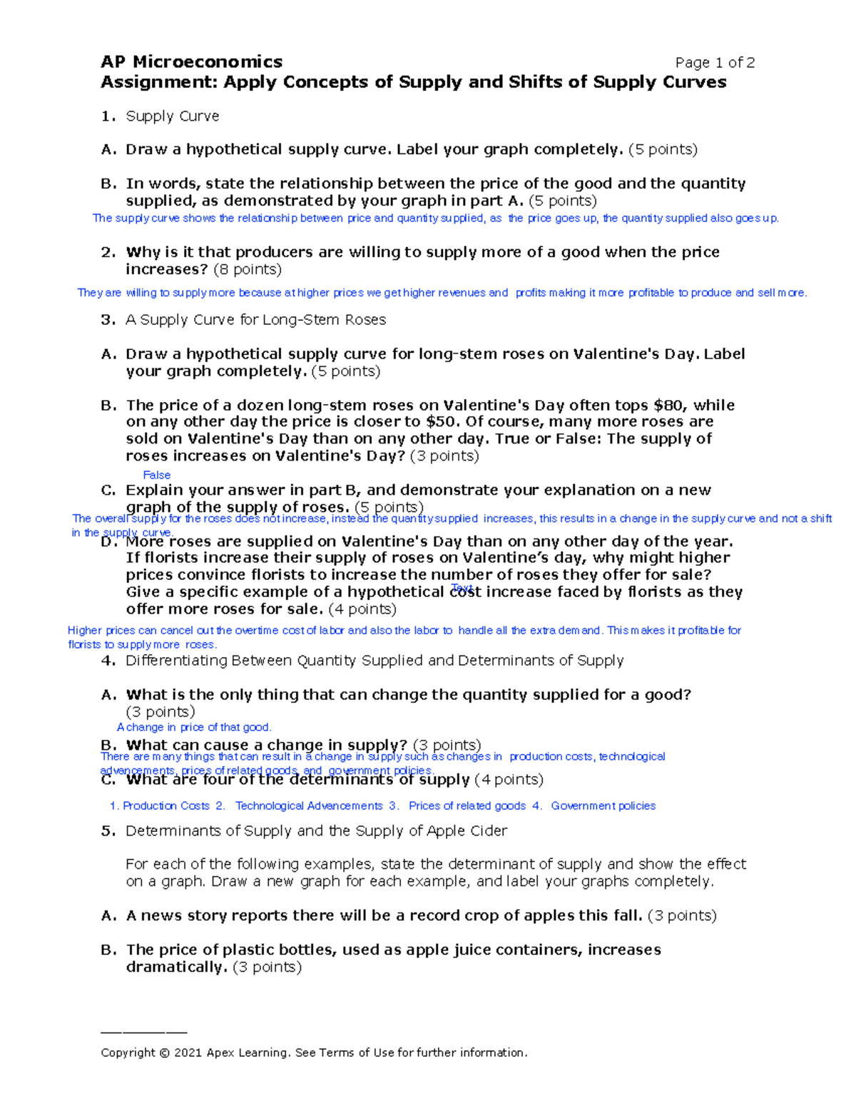 3.2.6 2 - micro economics notes and answers - AP Microeconomics ...