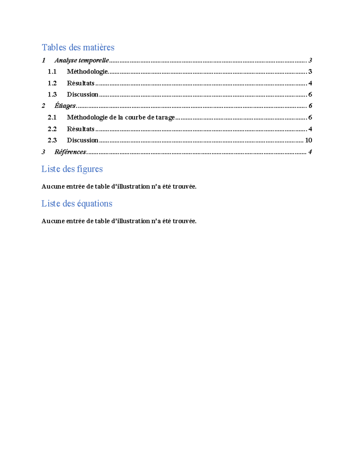 TP4 - Travaux Pratiques: Analyse Temporelle et Étiages des Rivières - Studocu