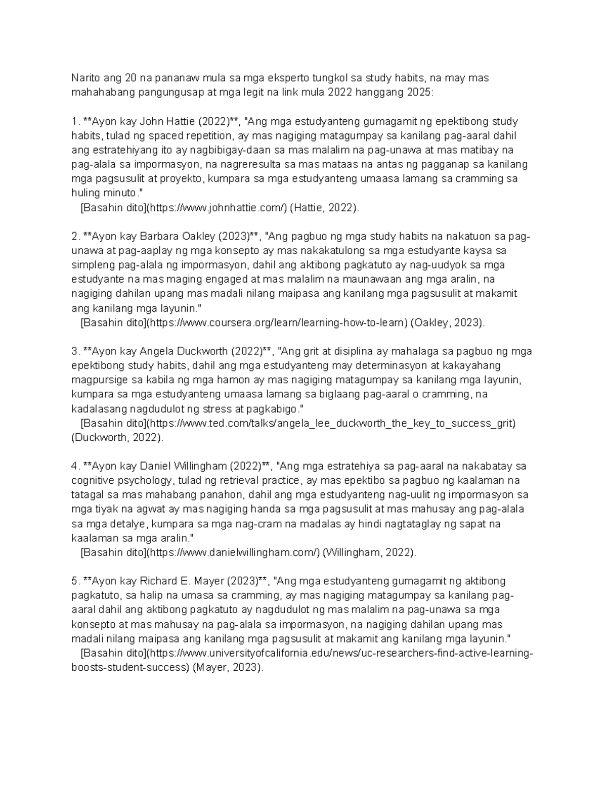 Panimula-PART-2 - dwqd23rq33dqd3q3d - Narito ang 20 na pananaw mula sa ...