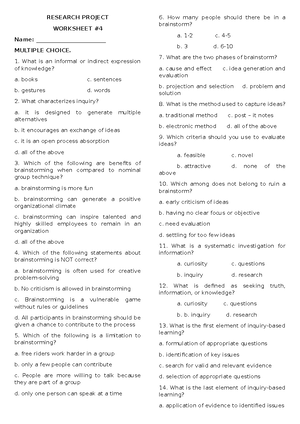 PR2- Research- Template - Log o of Sch ool School Address School ...