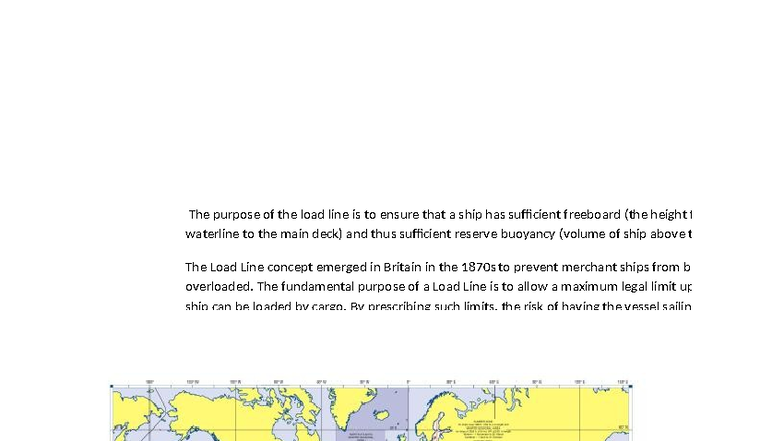 Load Line and Draft Marks Overview (Course Code: 2.1, 2.2) - Studocu