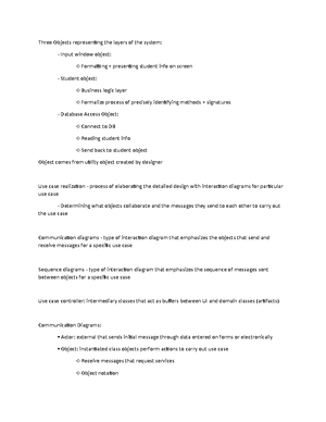 ICT2622- System Analysis AND Design - ICT2622: SYSTEM ANALYSIS AND DESIGN CHAPTER 1: An Overview ...