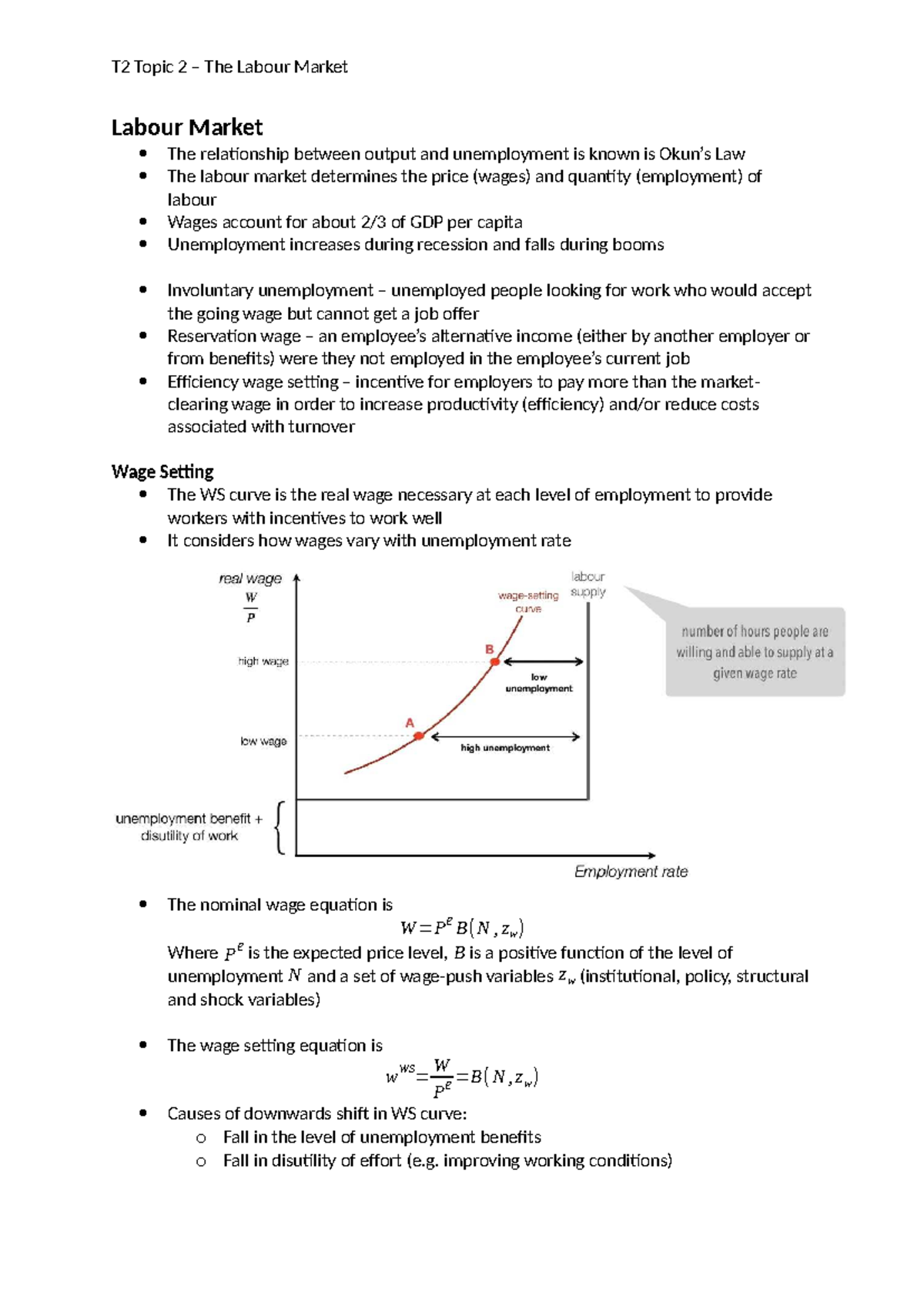 T2 Labour Market Notes: Understanding Wages and Employment Dynamics ...