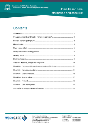 [Solved] Read the case study Access the Banksia Care website and read PC6 - Cert 3 individual ...