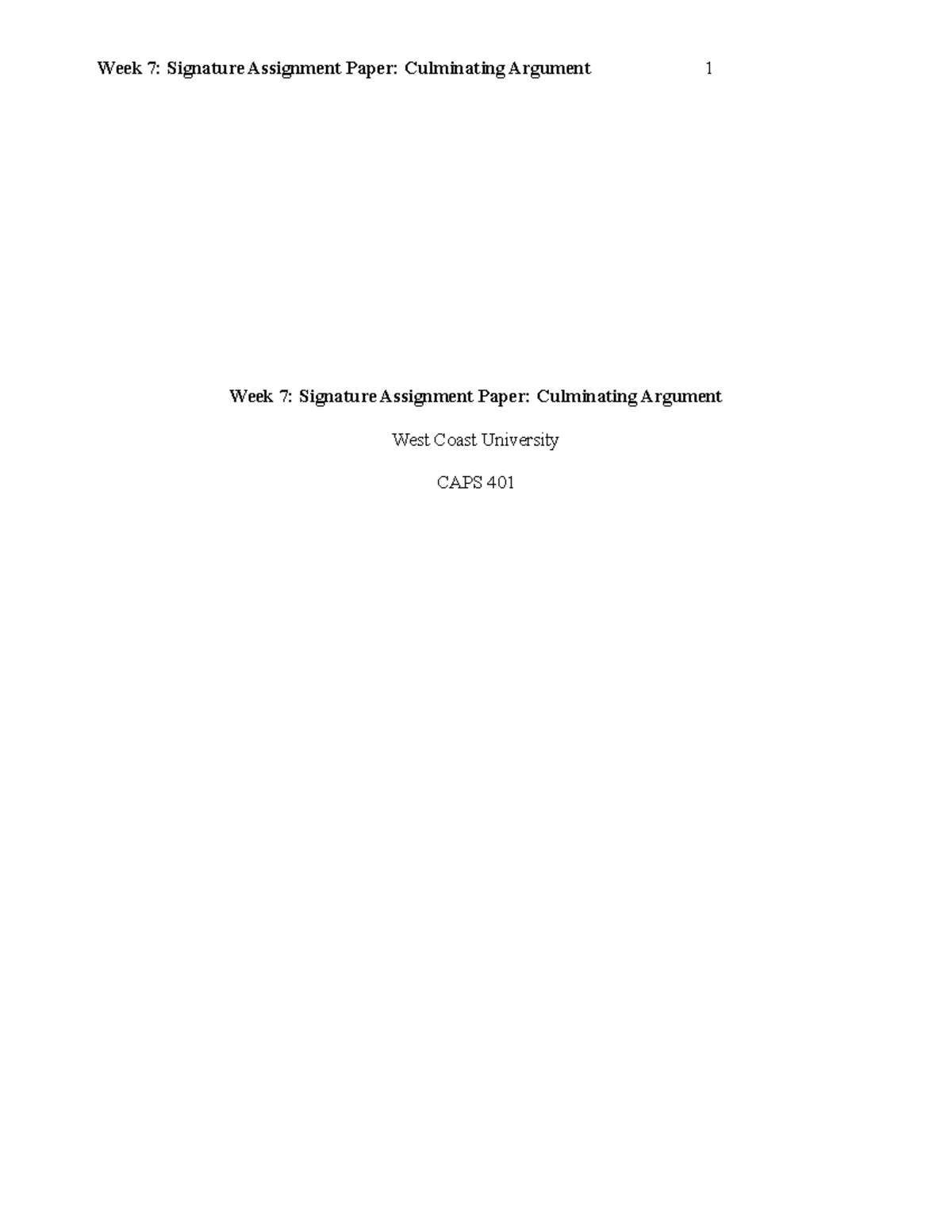 CAPS 401 Week 7 Final Assignment Paper: Alzheimer's Disease and Abuse - Studocu