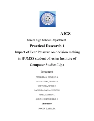 RRL and RRS - Local Studies & Literature for - LOCAL STUDIES According ...